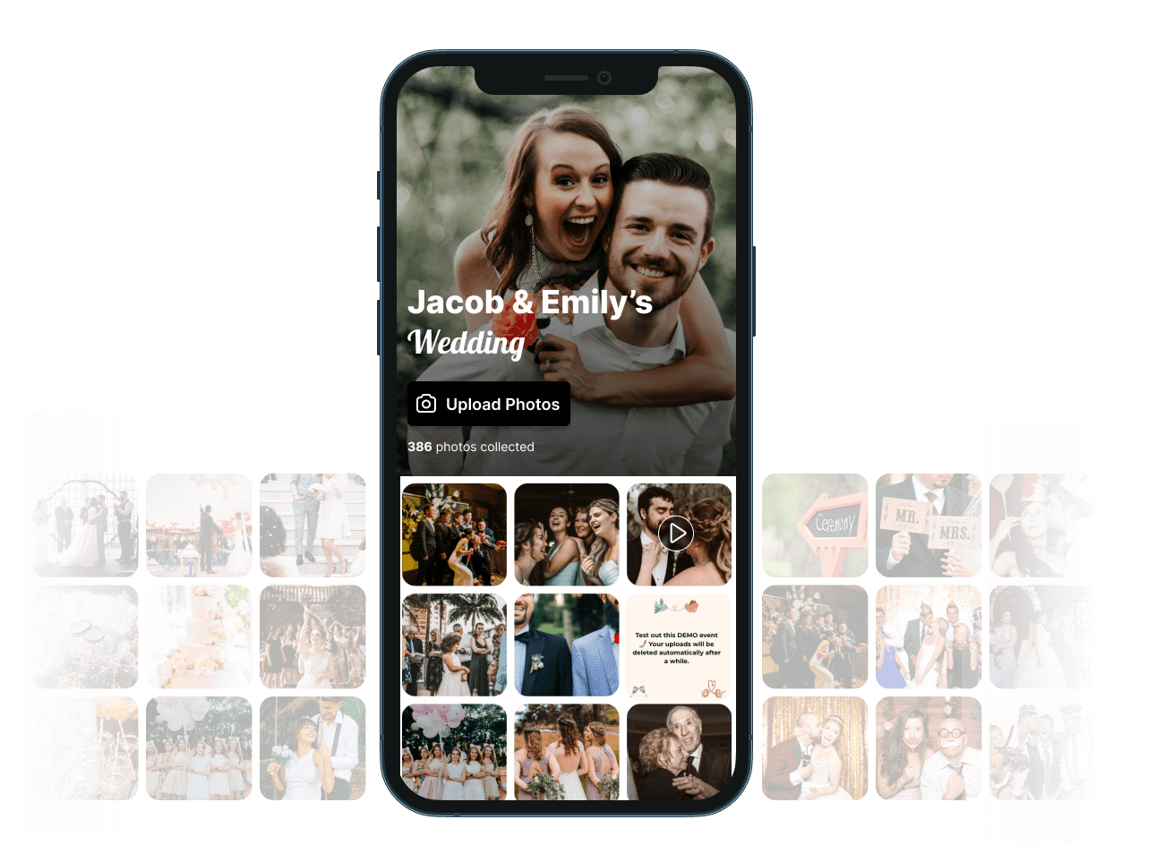 The #1 Wedding Photo Sharing App With QR Code | Easy & Free